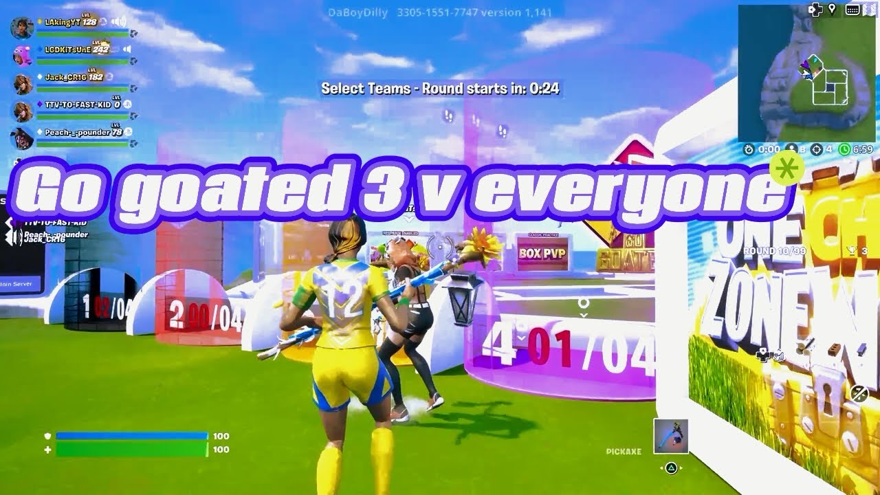 Go goated 3 v everyone - YouTube