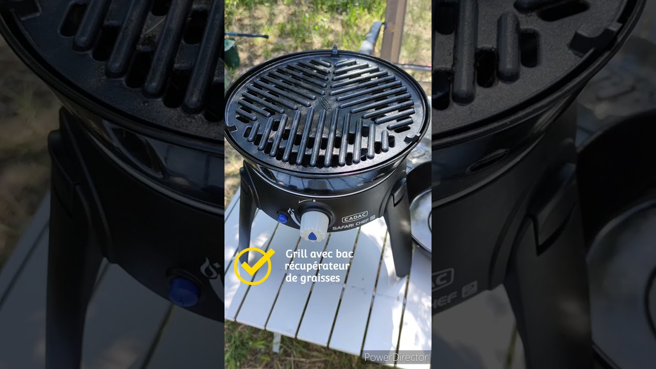 Test Barbecue Cadac Safari Chef 2 - Camping-Car - YouTube