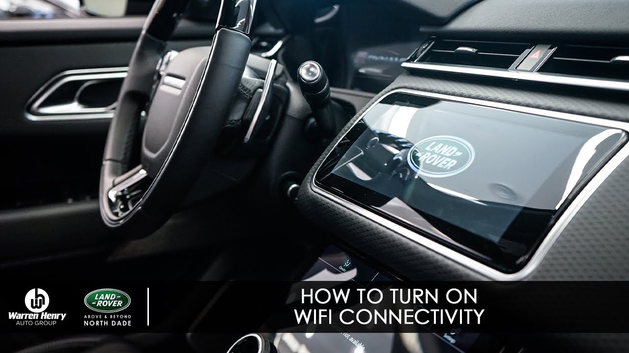 How To Turn On WiFi Connectivity In Your Land Rover - YouTube