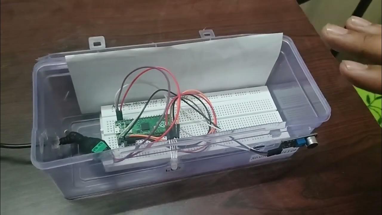 Voice Activated Light using Sound Sensor and Raspberry Pi Pico - YouTube