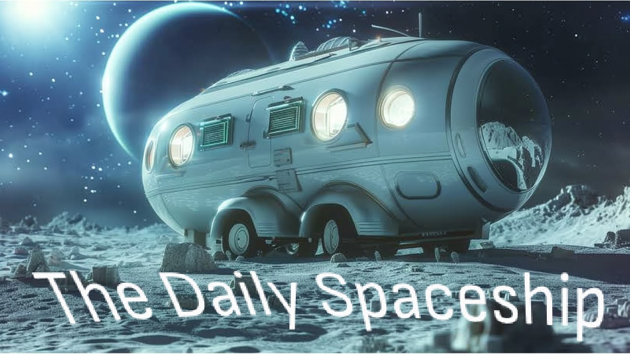 Daily Spaceship - Moon Hopper, Alien Camper Van - YouTube