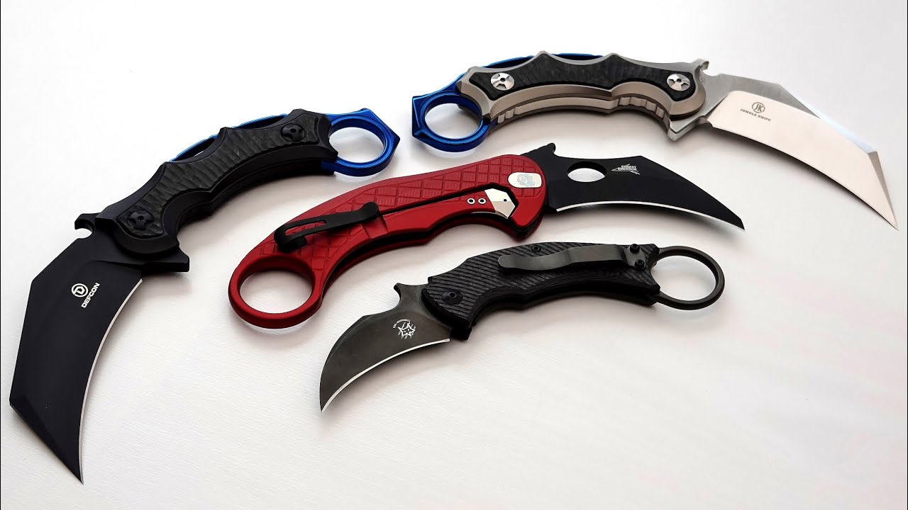 KARAMBIT KNIVES - FIXED & FOLDERS - SPECIAL EPISODE - YouTube