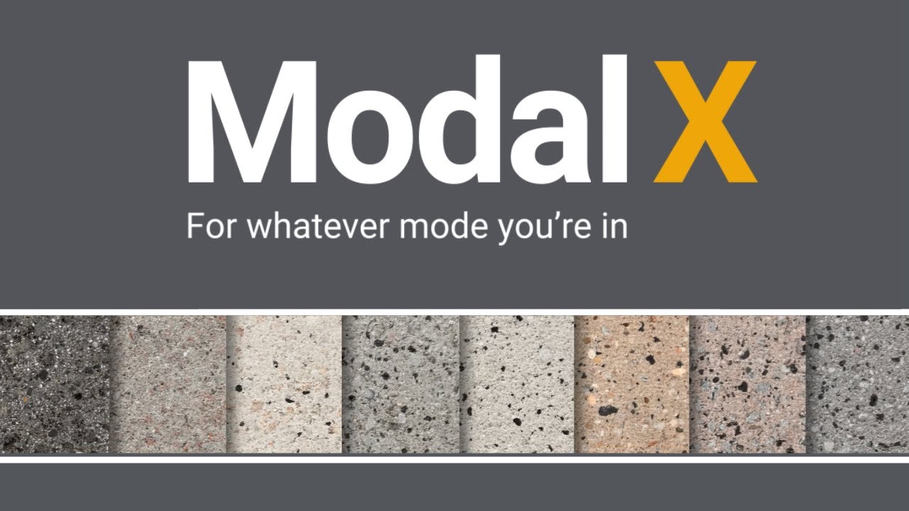Introducing Modal X - A Premium Low Carbon Alternative to Granite - YouTube