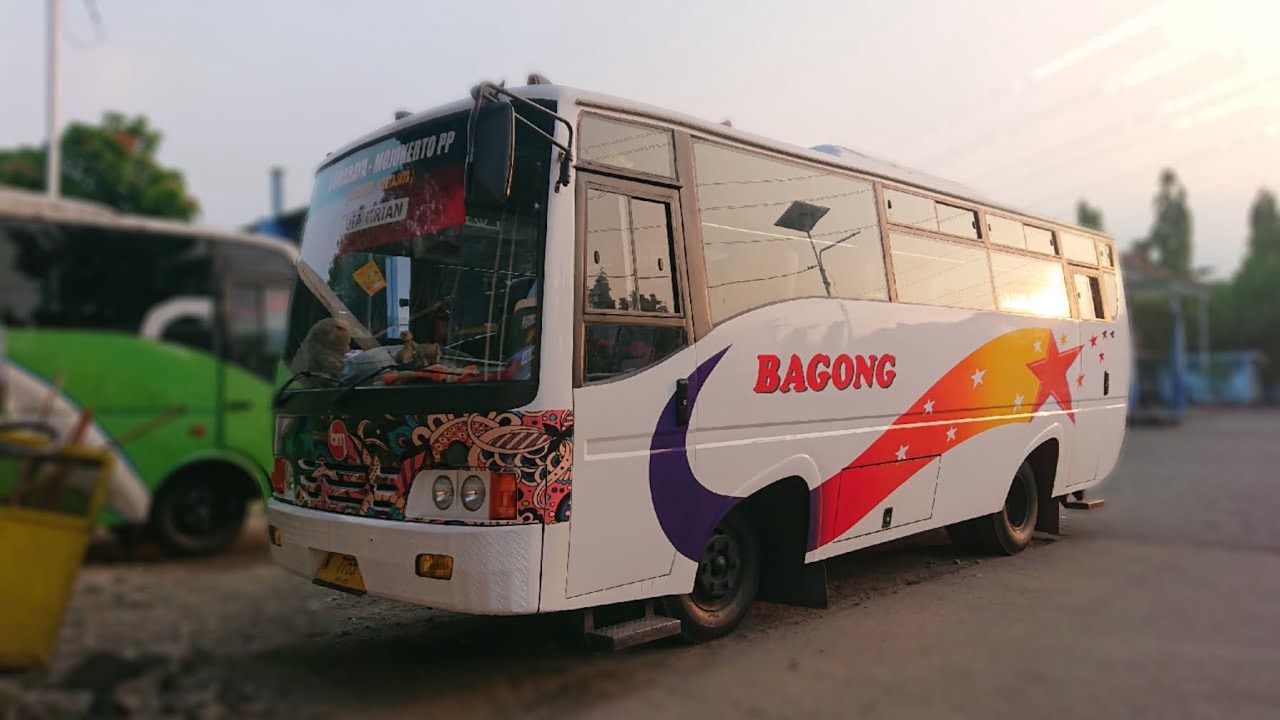 Pelopor bus ber AC dijalur ini !!! Trip bus Bagong Surabaya - Mojokerto ...