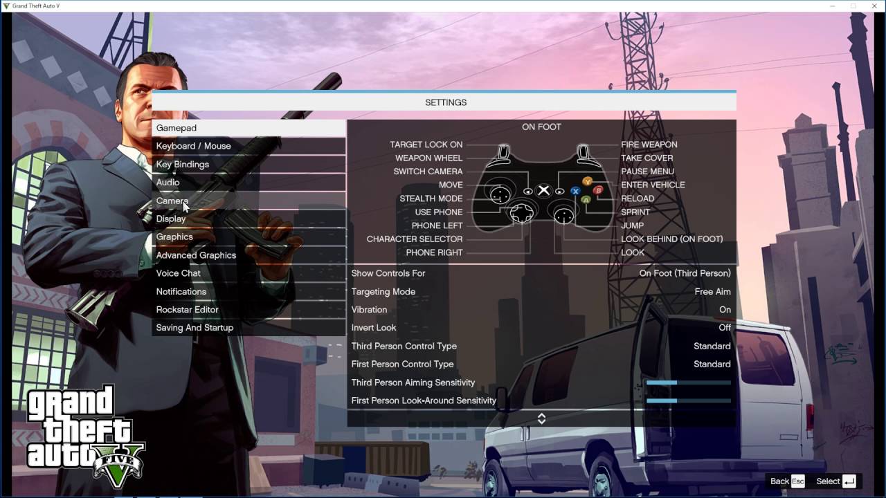 How To Change Weapon Target In GTA V - YouTube