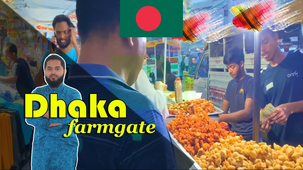 Exploring Dhaka's Iconic Panthapath and Farmgate Footpath's as well as ...