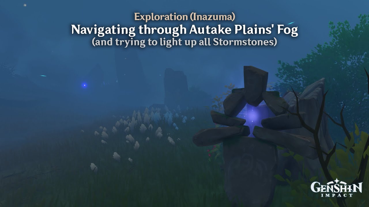 Genshin Impact - Navigating through Autake Plains' Fog (and trying to ...