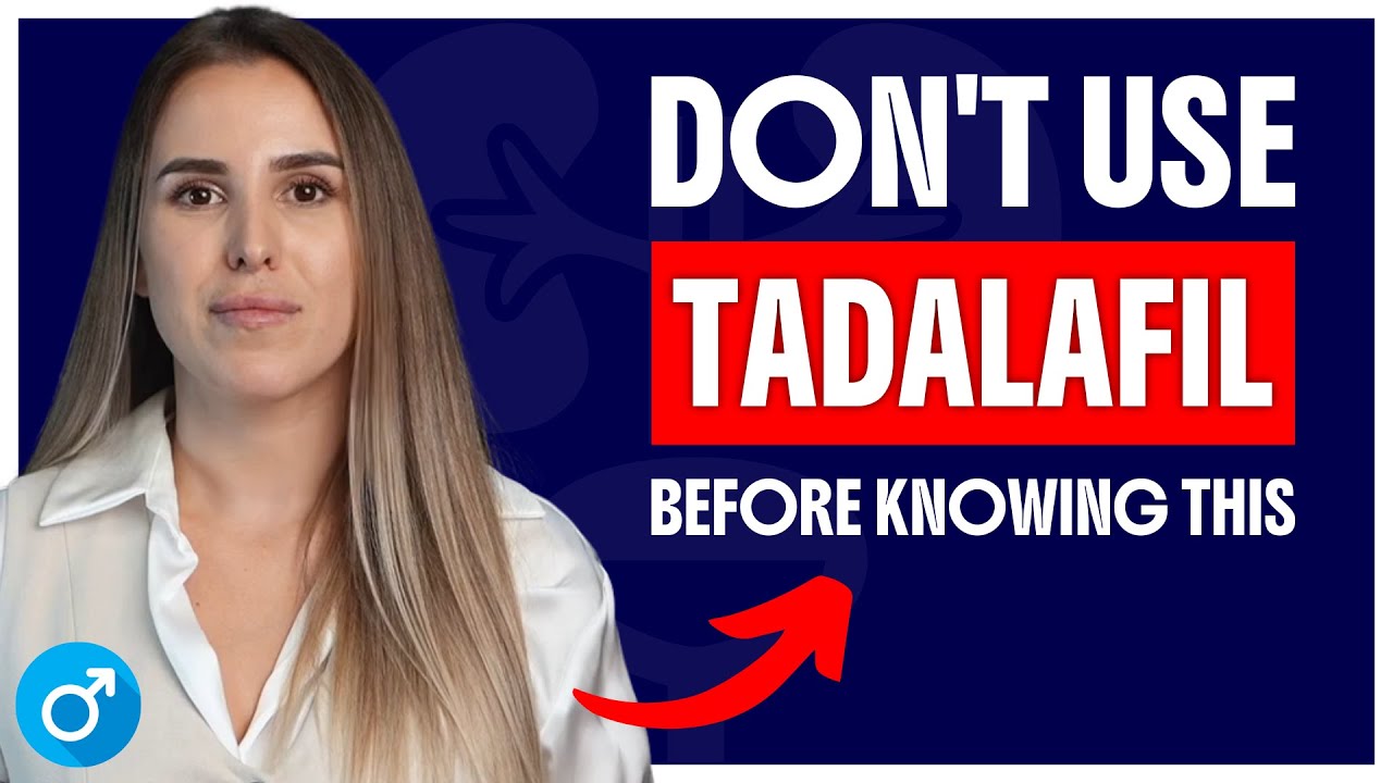 UROLOGIST EXPLAINS: Tadalafil – Everything You Need to Know | MEN'S ...