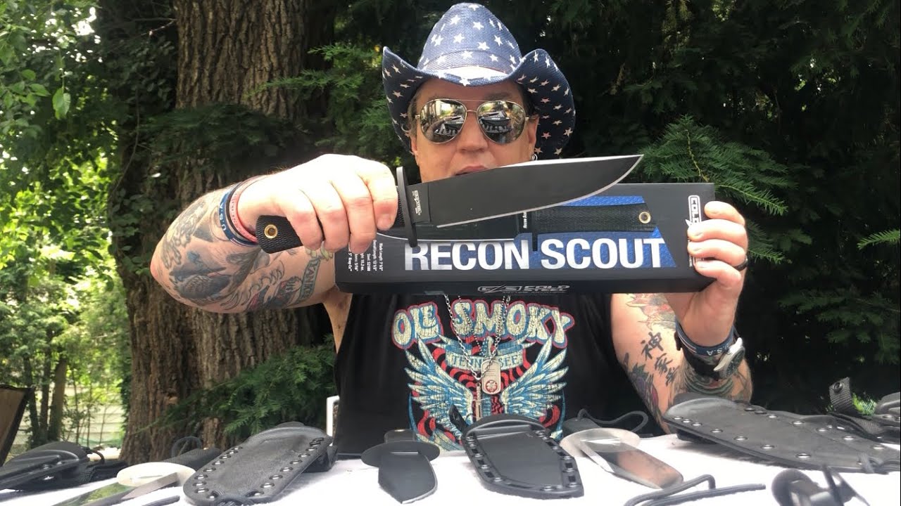 COLD STEEL RECON SCOUT in 52100 - Great Fathers Day Gift - YouTube