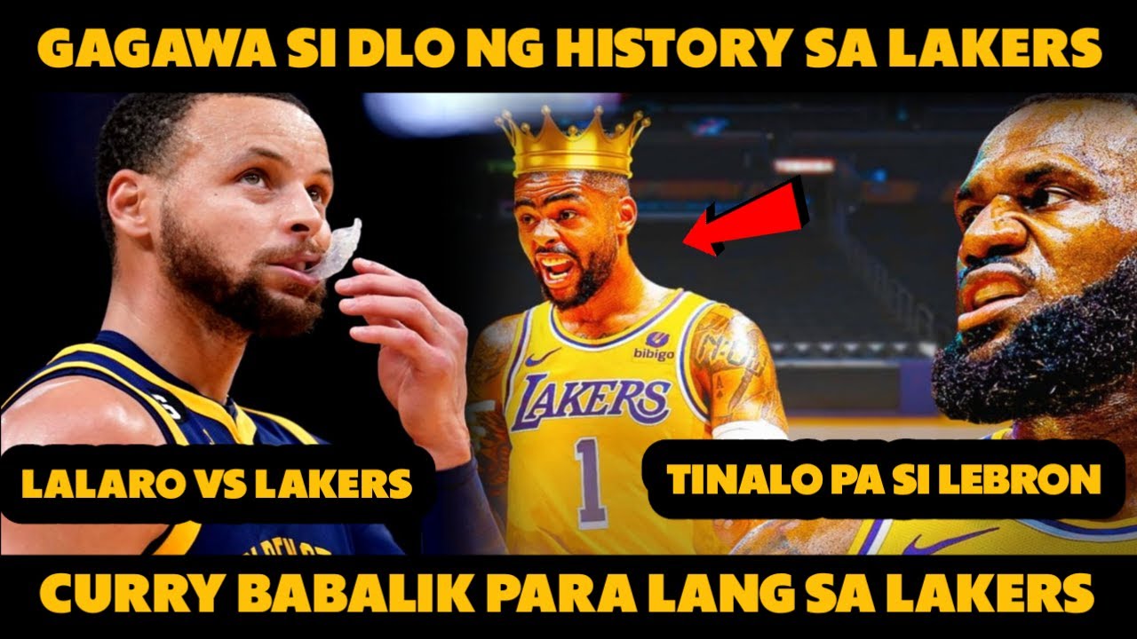 GRABE SI D ANGELO RUSSELL MAGIGING PINAKA SHOOTER SA FRANCHISE NG LOS ...