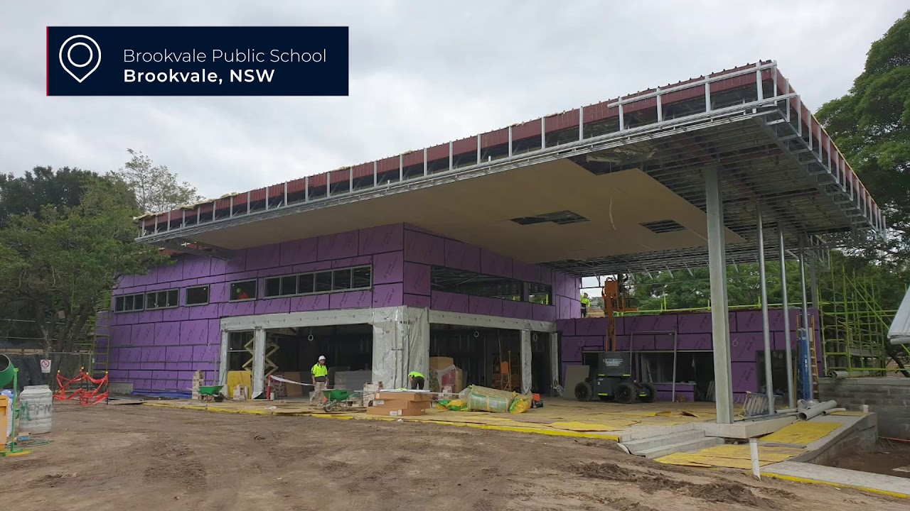 Brookvale Public School Construction Time Lapse February 2020 - June ...