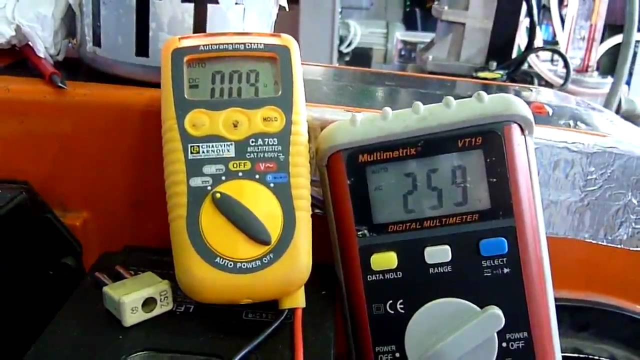 Chaud26-Sonde ionisation observation 2 - tension et courant d ...