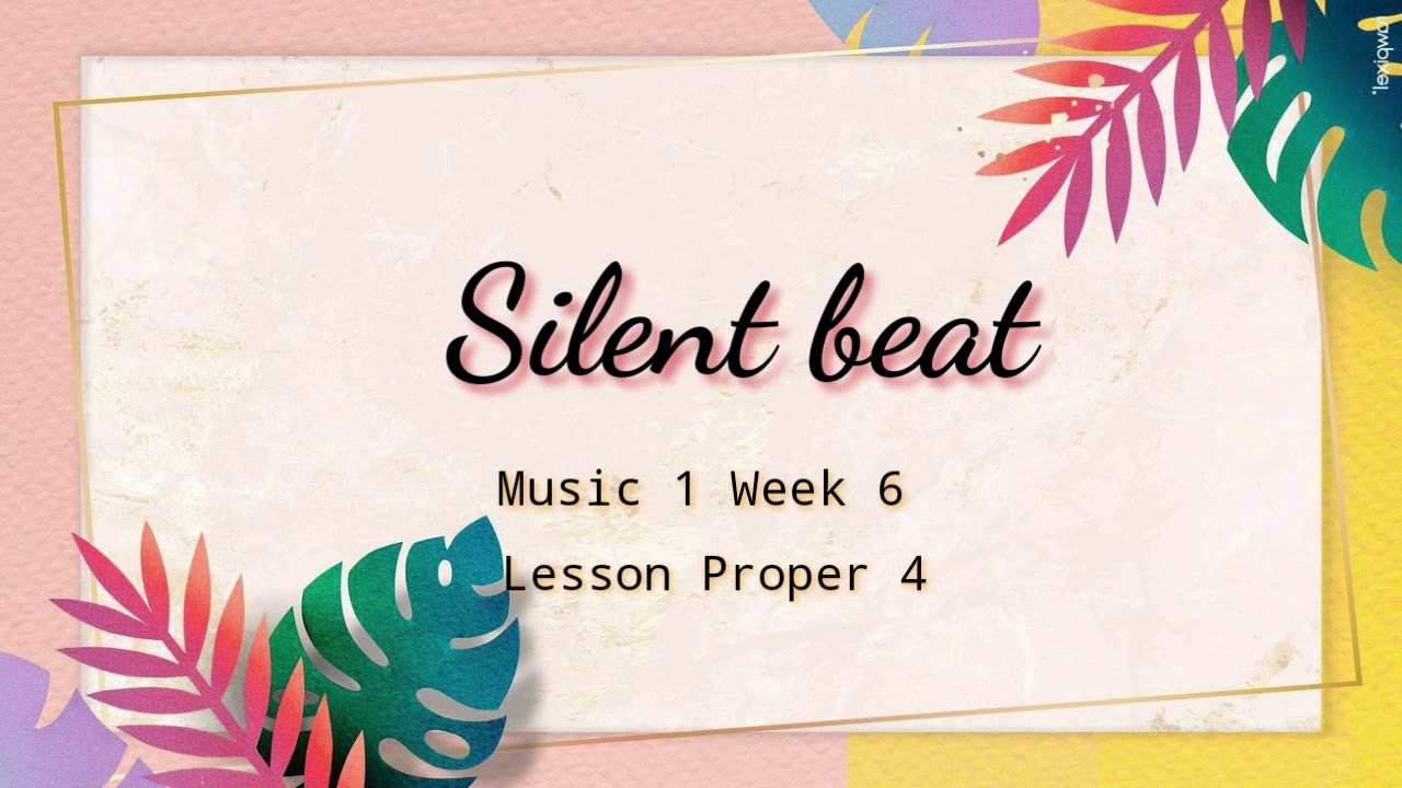 Silent beat - YouTube