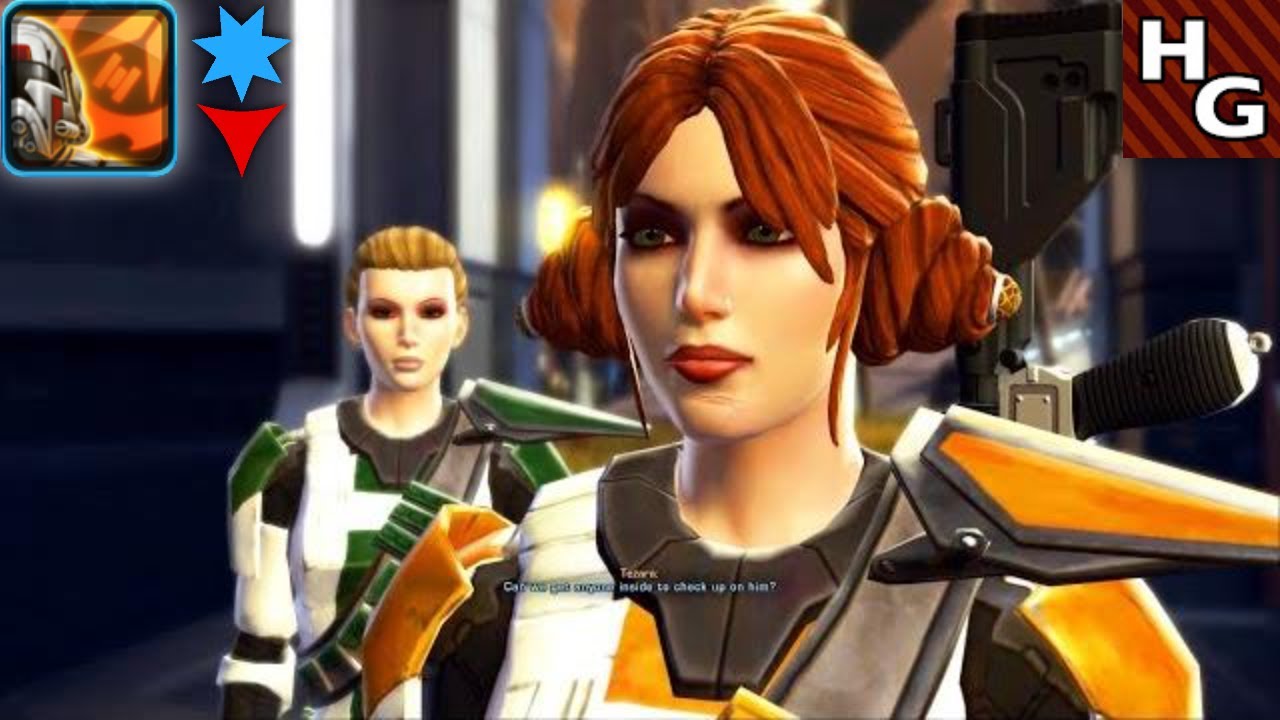 SWTOR Trooper [Female] Balmorra Planetary Story Arc [Part 3] - YouTube