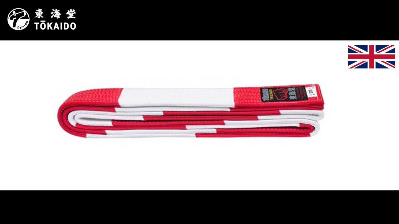 Tokaido grandmaster karate belt - YouTube