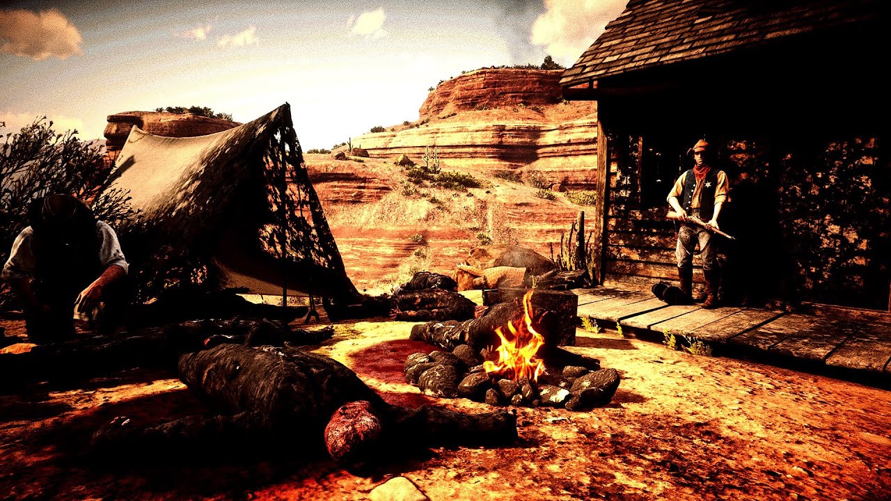 Burnt Shack | Modded Gameplay | RedDeadRedemption2 - YouTube