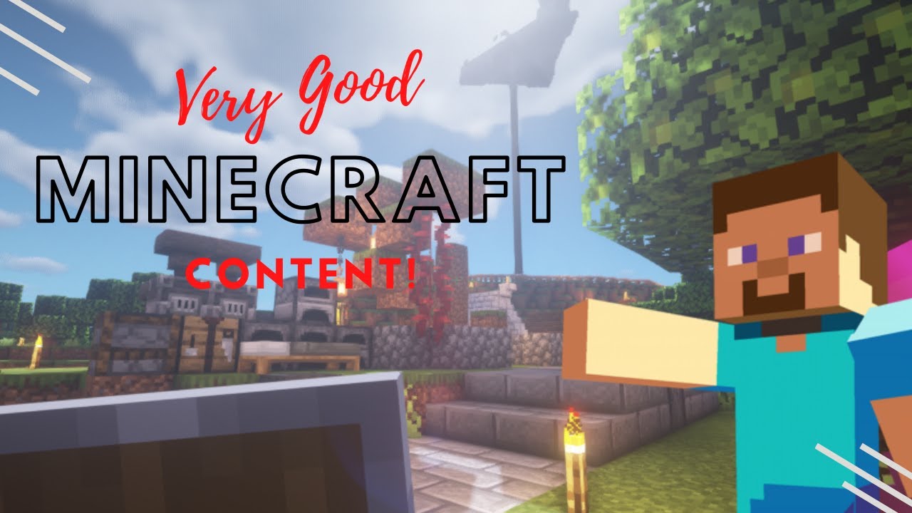 Very good minecraft content - YouTube