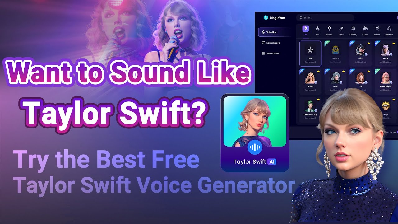 Want to Sound Like Taylor Swift? Try the Best Free Taylor Swift Voice ...