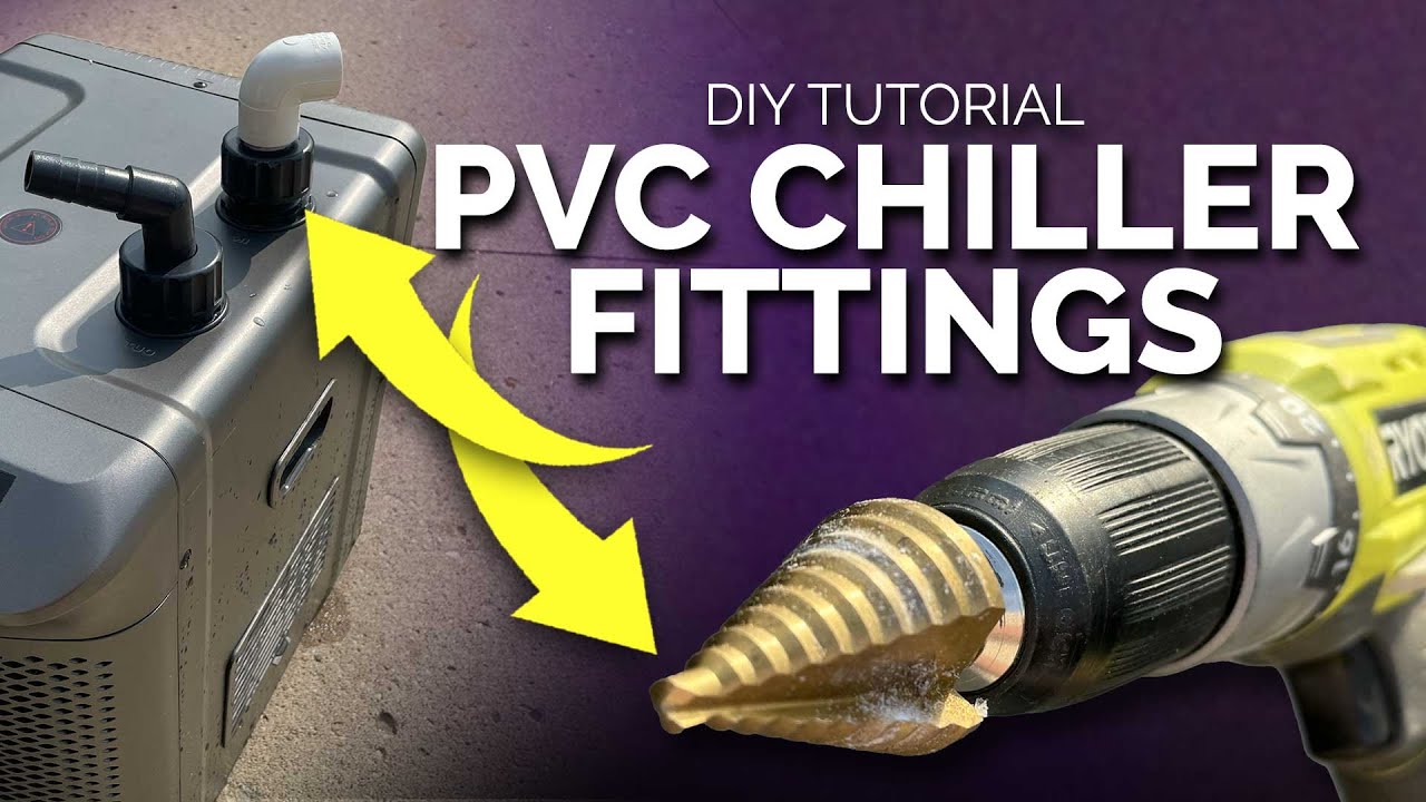 UPDATE! How to use PVC Fittings with your chiller 😎 🥶 | DIY Cold Plunge ...