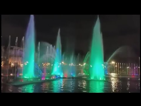 Dancing fountain light water show rizal park/ley ann mix tv - YouTube