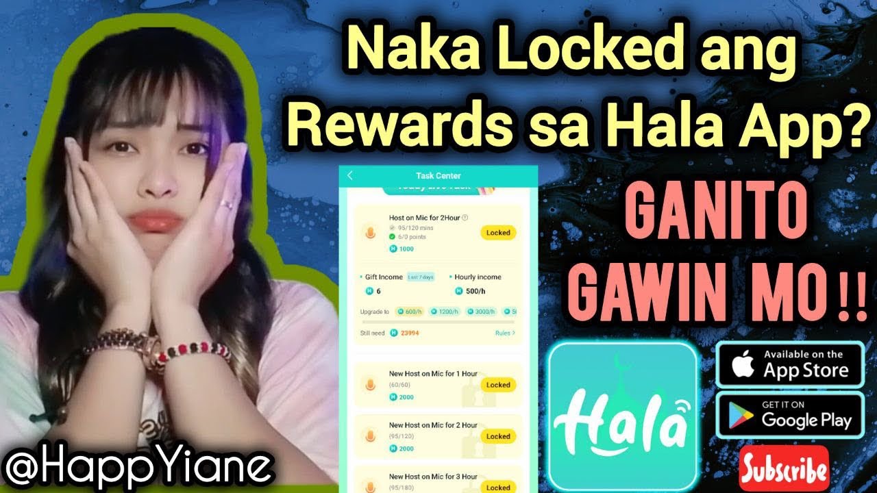 LOCKED POINTS SA HALA APP ⁉️ GANITO GAWIN MO - YouTube