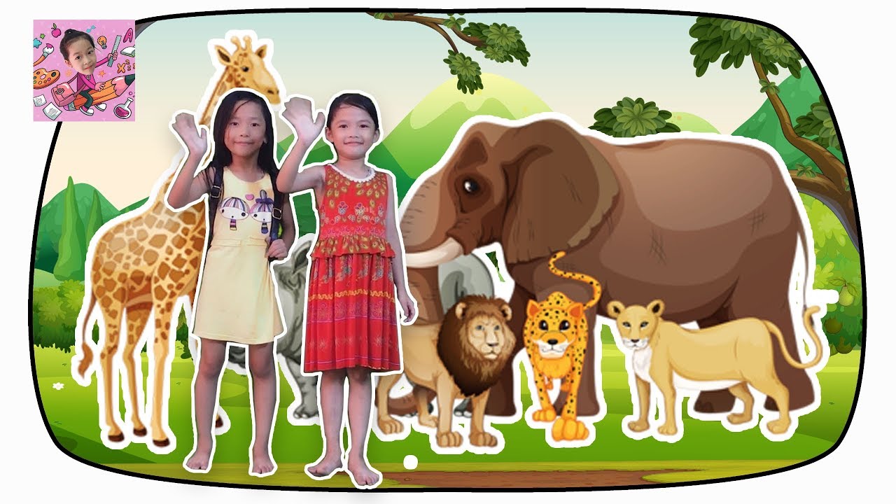 Go to Zoo Learn Wild Animal for Kids Children - Wild Animals Names ...