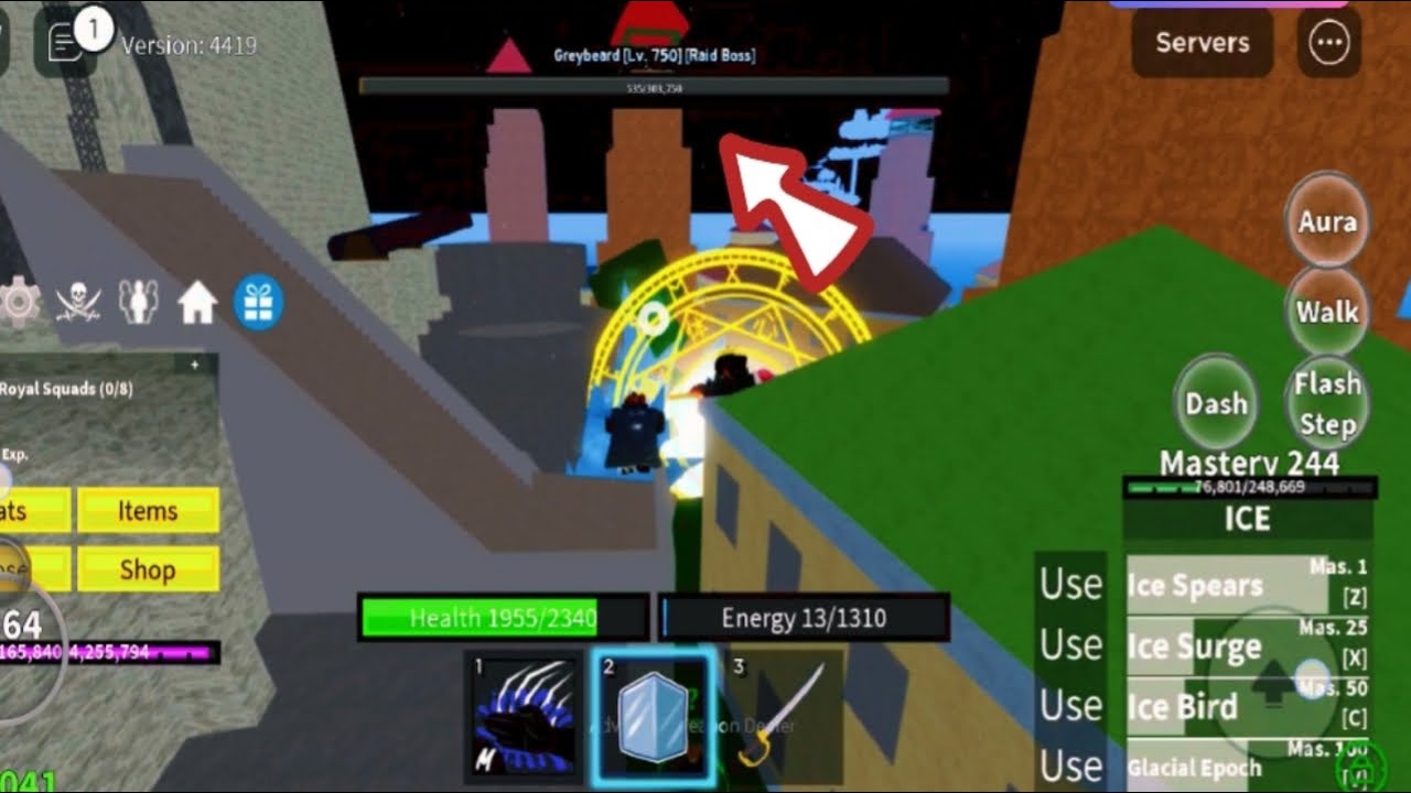 I Defeated The GreyBeard Boss! [BLOX FRUITS@FantasticGamerz2.0 - YouTube