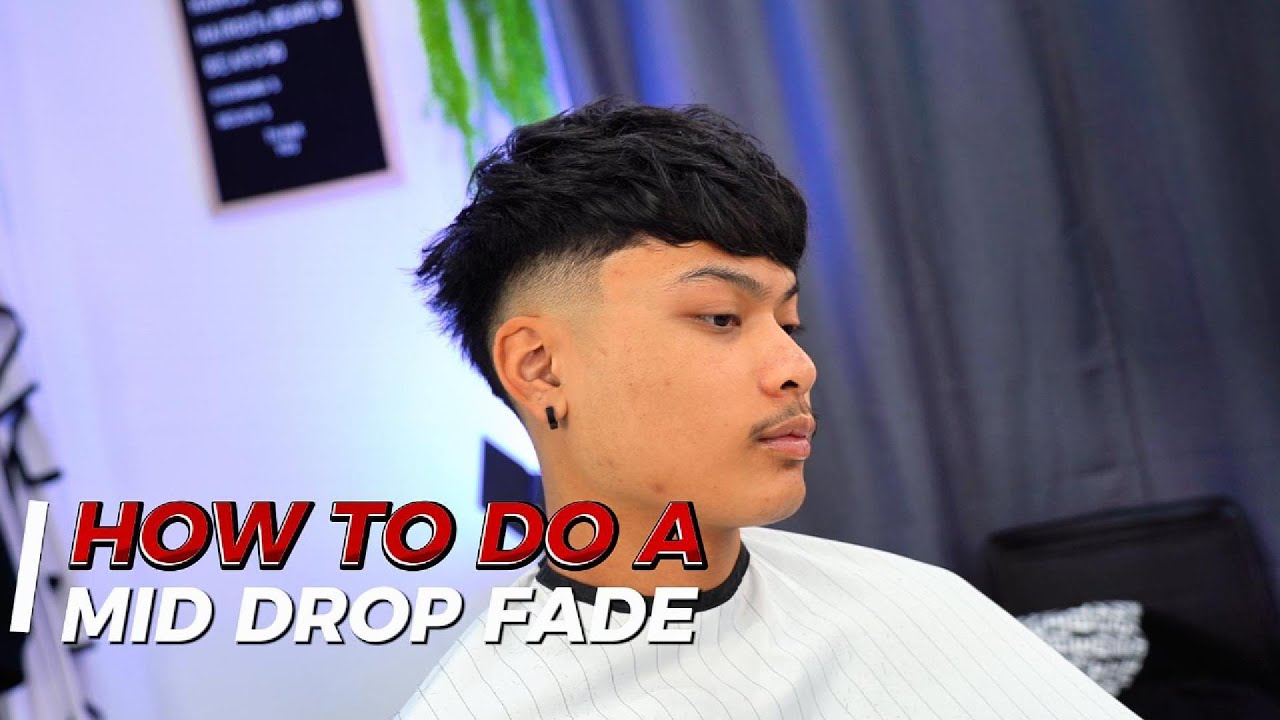 🔥 Mid Drop Fade Tutorial | Step-by-Step Guide | Beginner Friendly 🔥 ...