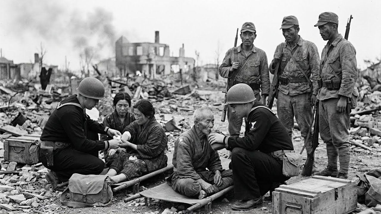 Japanese Soldiers Surprised When American Corpsmen Treated Wounded ...