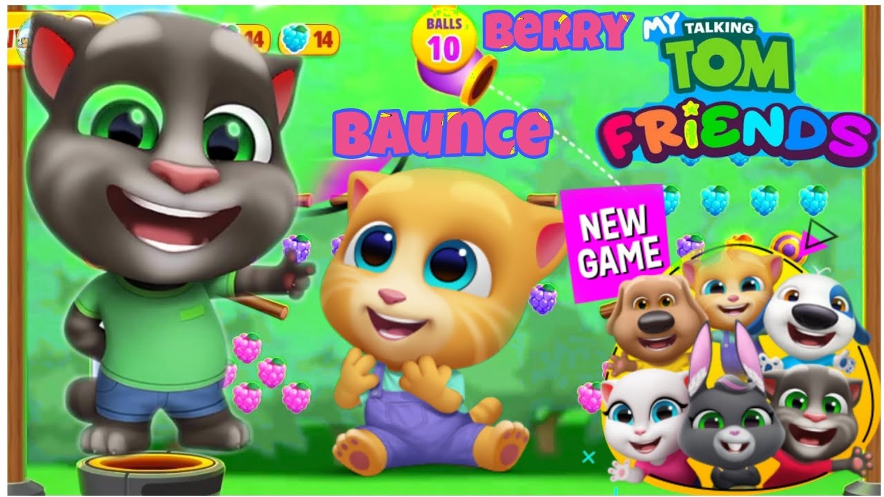 Berry Bounce 🍓 Talking Tom And Friends 🎭 SI Talking Tom - YouTube