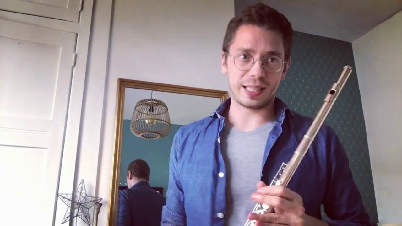 Flavien Bassimon flûte traversière - YouTube