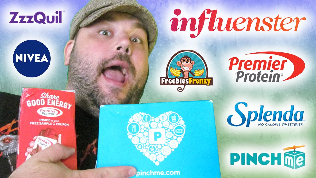 Free Samples by Mail! - Influenster, Crowdtap, Pinchme & More! - YouTube