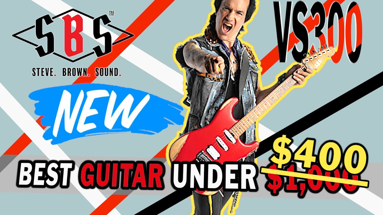 SBS Guitars VS300⚡️ Best HSS Super Strat under $1000 🏆 Steve Brown ...
