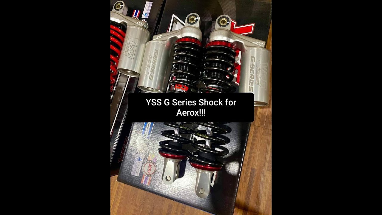 YSS G Series Shock for Aerox... Unboxing. - YouTube