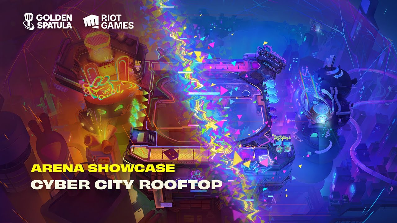 Cyber City Rooftop - Arena Showcase | Preview in Game - YouTube