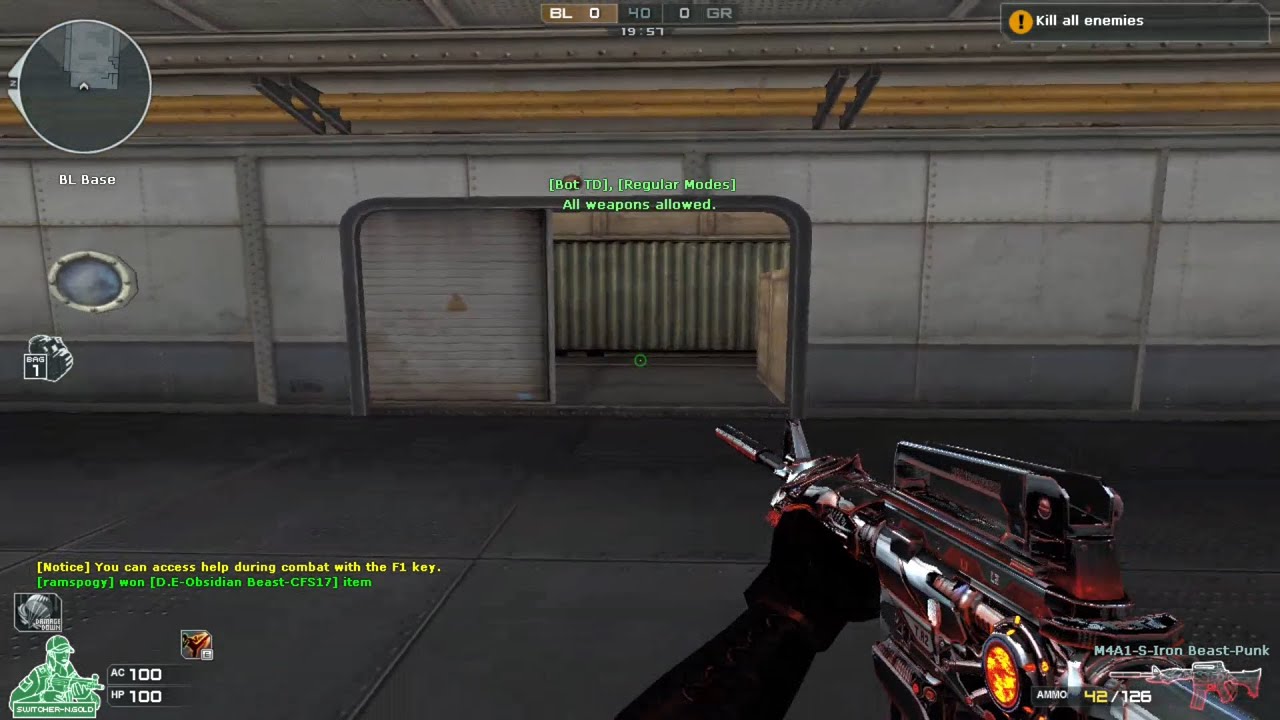 M4A1-S-Iron Beast Punk | CrossFire Philippines - YouTube