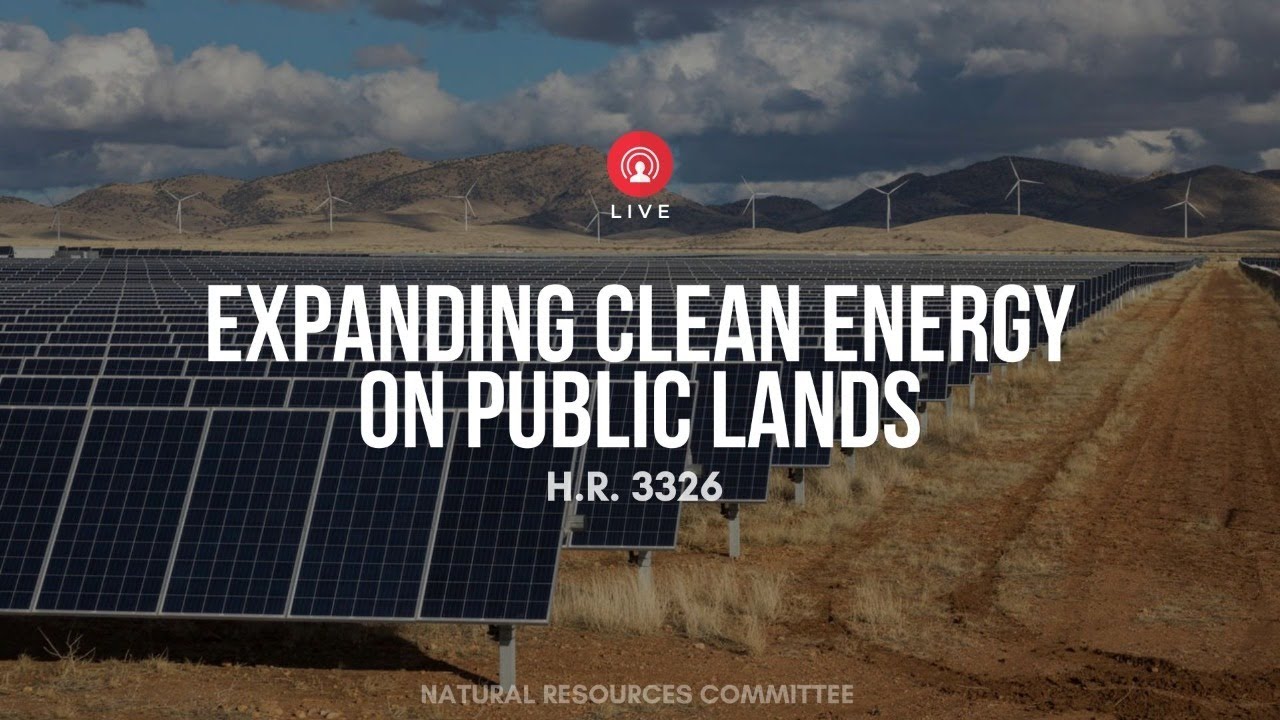 Expanding Clean Energy on Public Lands - YouTube