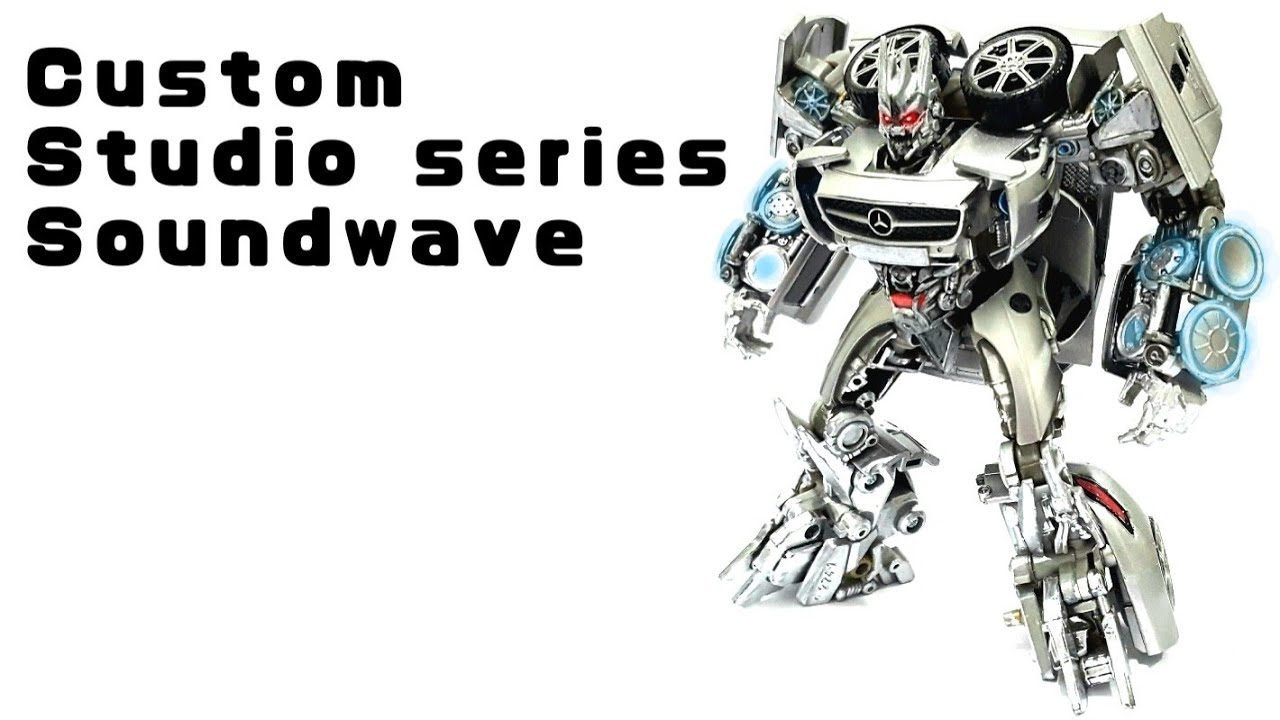 Custom SS DOTM Soundwave - YouTube