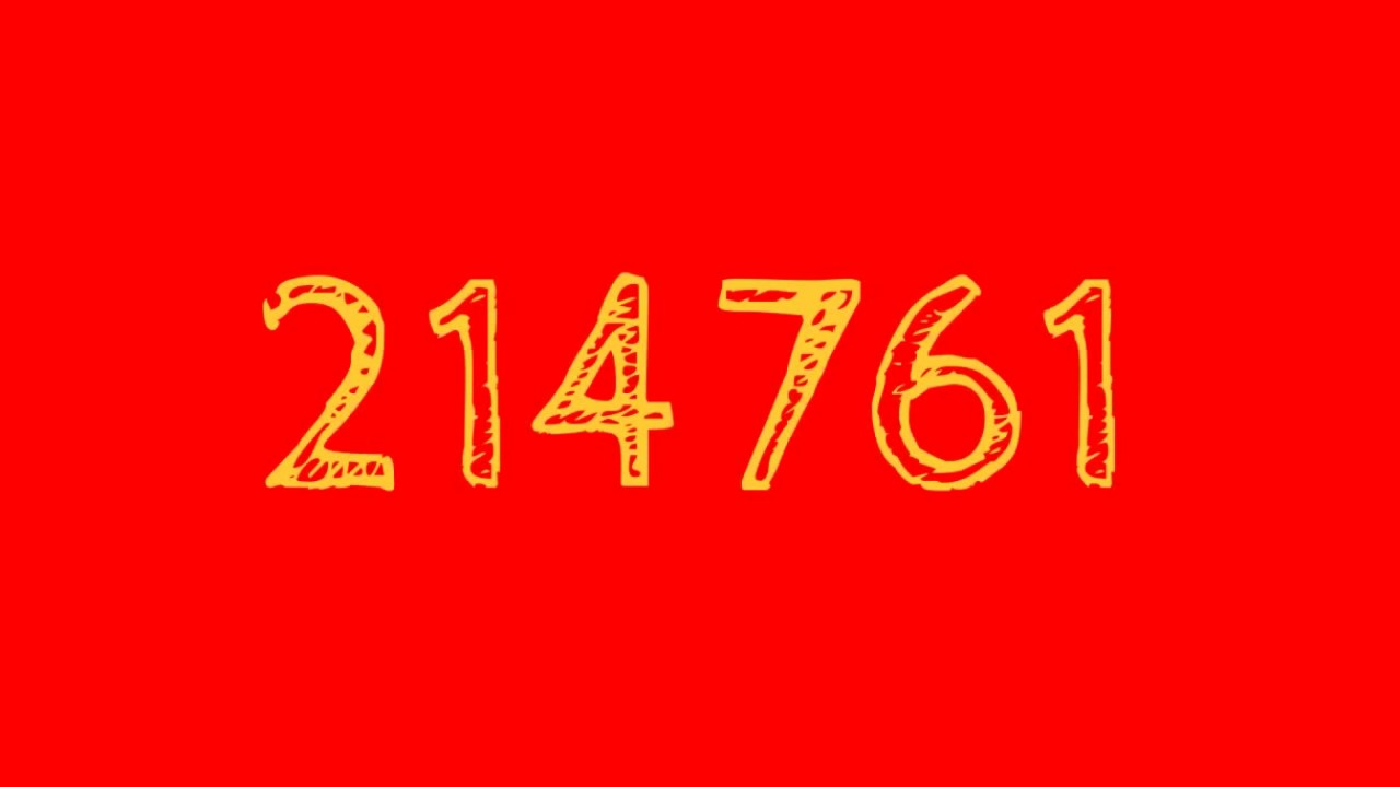 Exotic Number Creatures Feet Tickling Number - YouTube