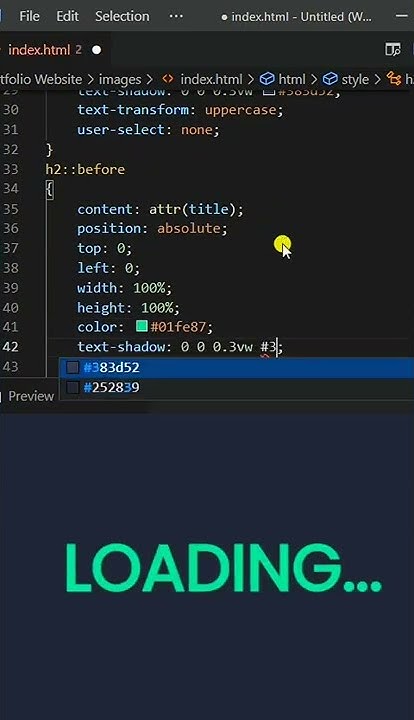 Css Text Typing Animation Css Creative Text Animation Effect Codewithme Youtube