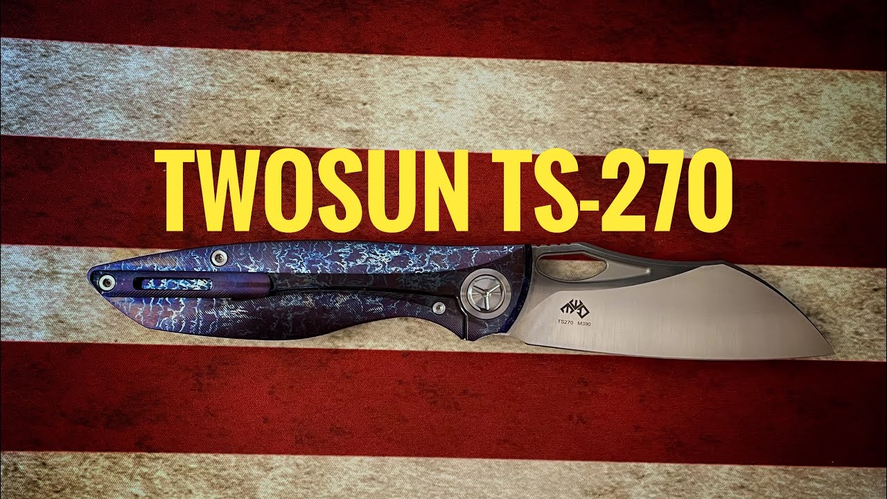 A fantastic specimen from TwoSun Knives…..the TS-270 in M390🔥! - YouTube