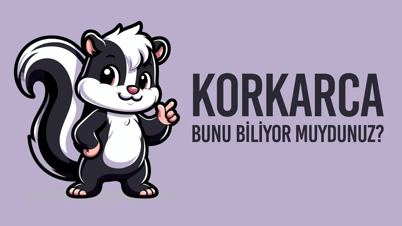 Hayvanları Tanıyalım - Çocuklar İçin Kokarca! #viral #viralvideo # ...