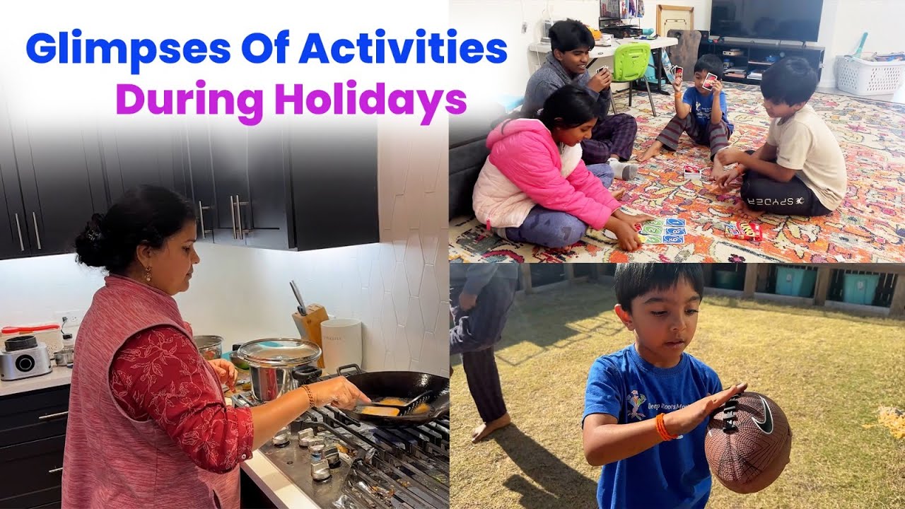 Glimpses of Activities During Holidays - YouTube