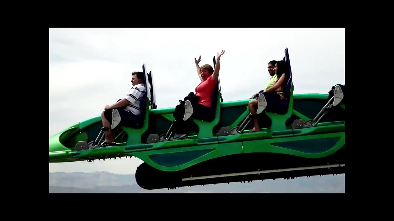 X-Scream Ride at Stratosphere in Las Vegas - YouTube