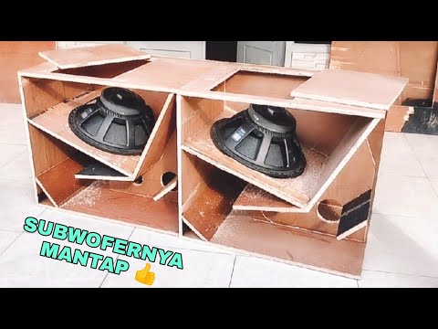 cara membuat box turbo 18 inc #boxspeaker