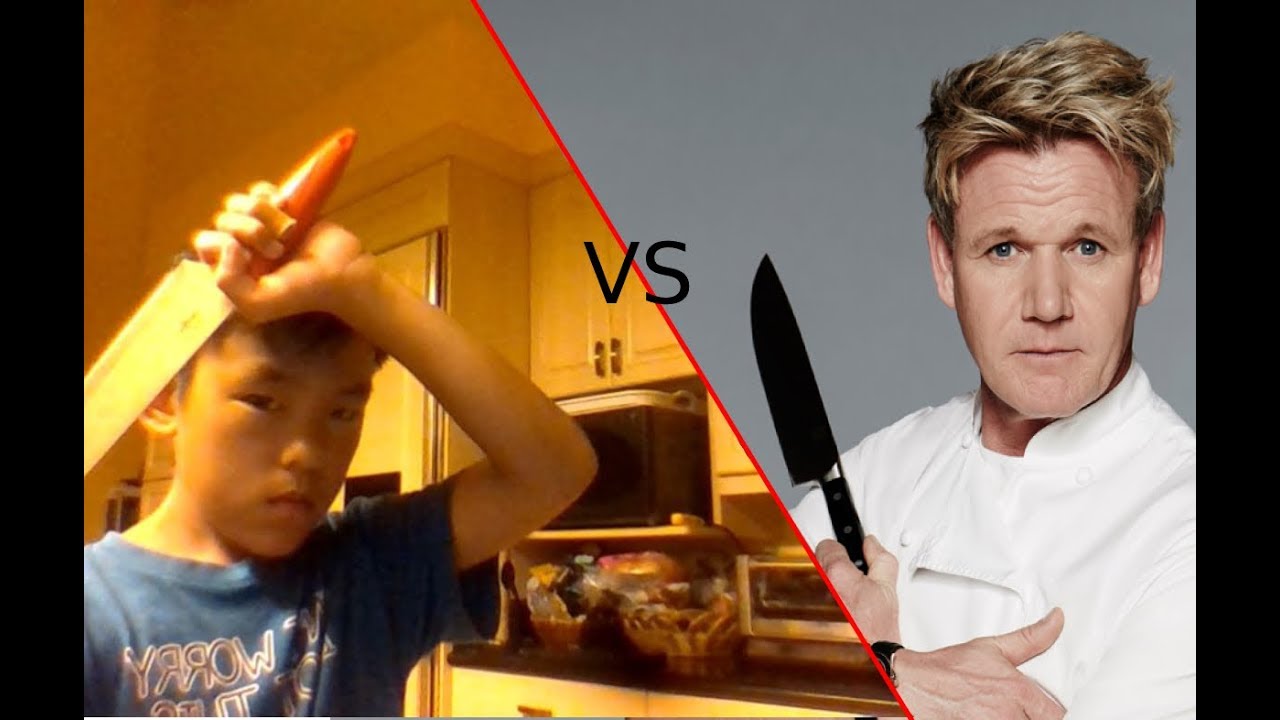Me VS Gordon Ramsay (Onion Chopping Edition) - YouTube