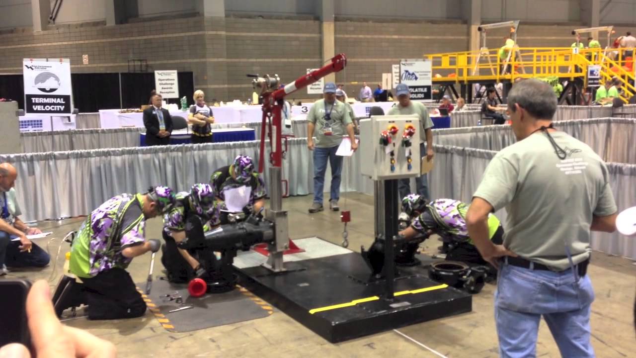 WEFTEC 2013 Operations Challenge Pump Maintenance - YouTube