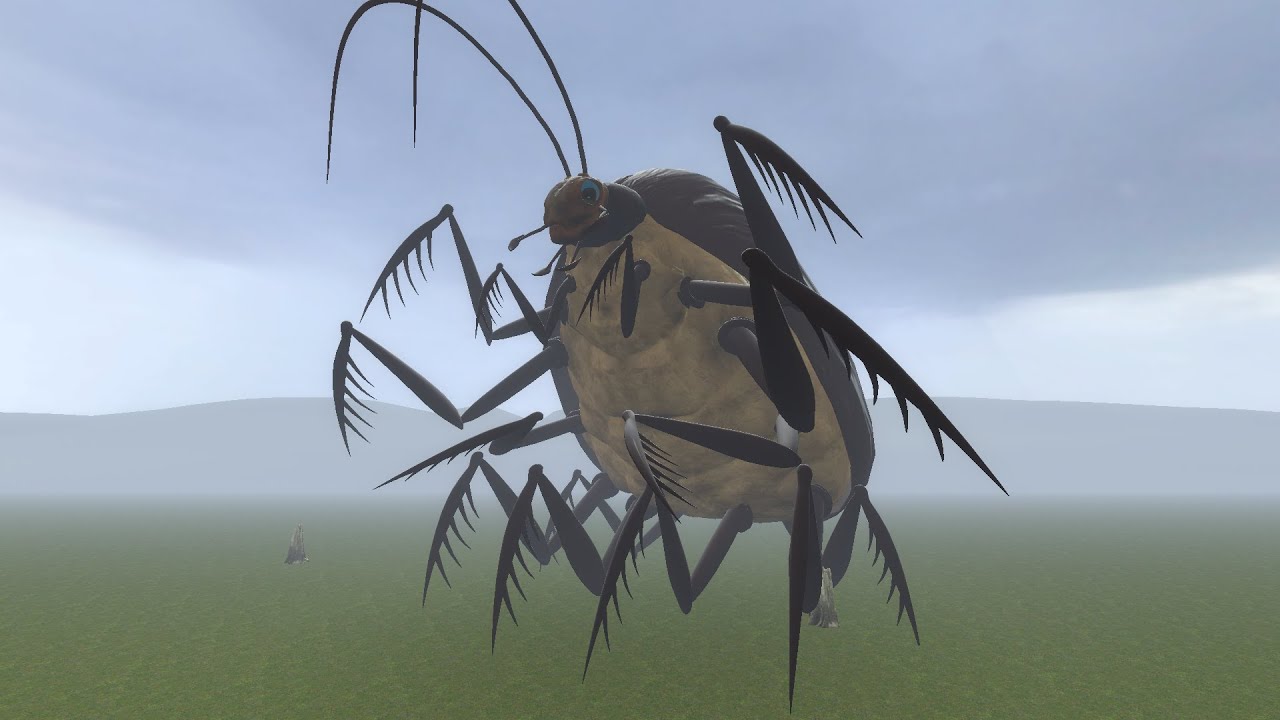 NEW!! Trevor Henderson Creature Dread Roach Garry's Mod - YouTube