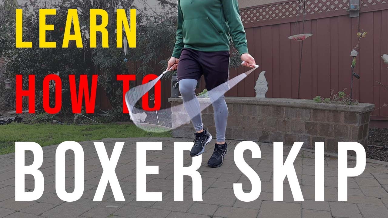 Boxer Skip | Easy to Follow Jump Rope Tutorial | 2022 - YouTube